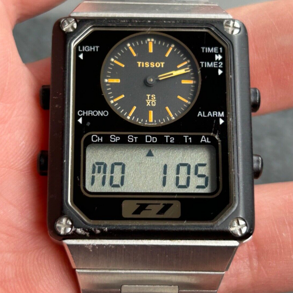 Tissot F1 Ana-Digi Rare TS-X9 1980s | WatchCharts Marketplace