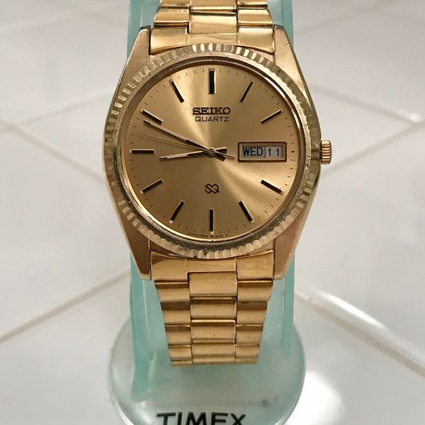 [WTS] Seiko 7123-8050 Gold Tone Day-Date | WatchCharts Marketplace