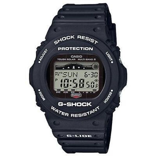 Casio G-SHOCK GWX-5700CS-1JF G-LIDE Solar Atomic Radio Moon Tide ...