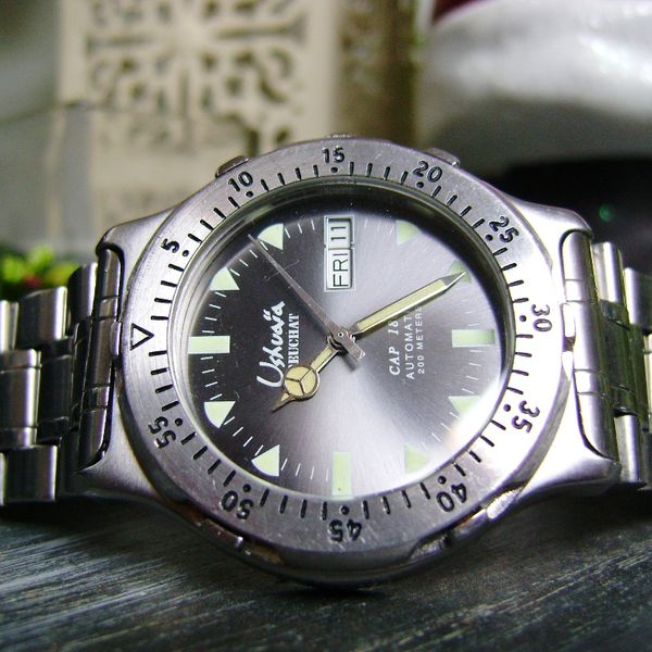 FS: Beuchat Ushuaia Cap 180 Automatic - great 90-ies french made diver ...