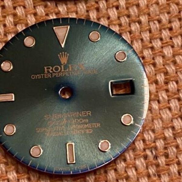 ROLEX 16613 SUBMARINER COLOR CHANGE DIAL AND INSERT | WatchCharts ...