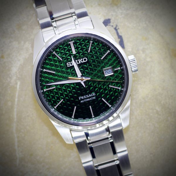 [WTS] Repost/Reduced Seiko Presage SARX079 'Tokiwa Green' | WatchCharts Marketplace