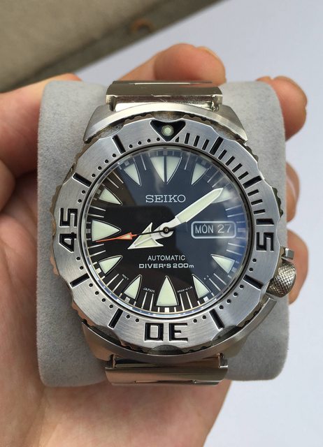 FS: *SOLD* Seiko SRP307 Black Monster - Sapphire | WatchCharts