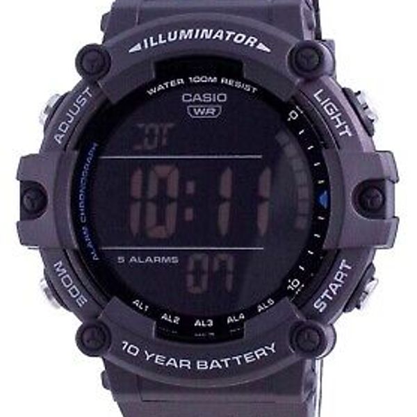 Casio Youth Illuminator Digital AE-1500WH-8B AE1500WH-8B 100M Men's ...