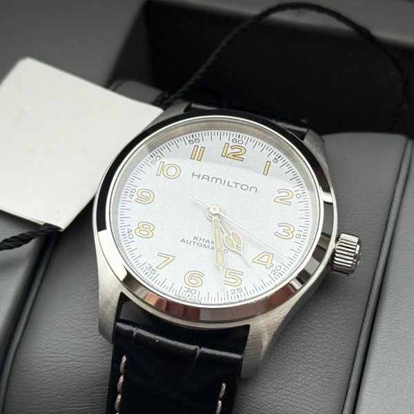 Hamilton Khaki Field Murph 38mm Leather Strap Automatic Watch H70405710 ...