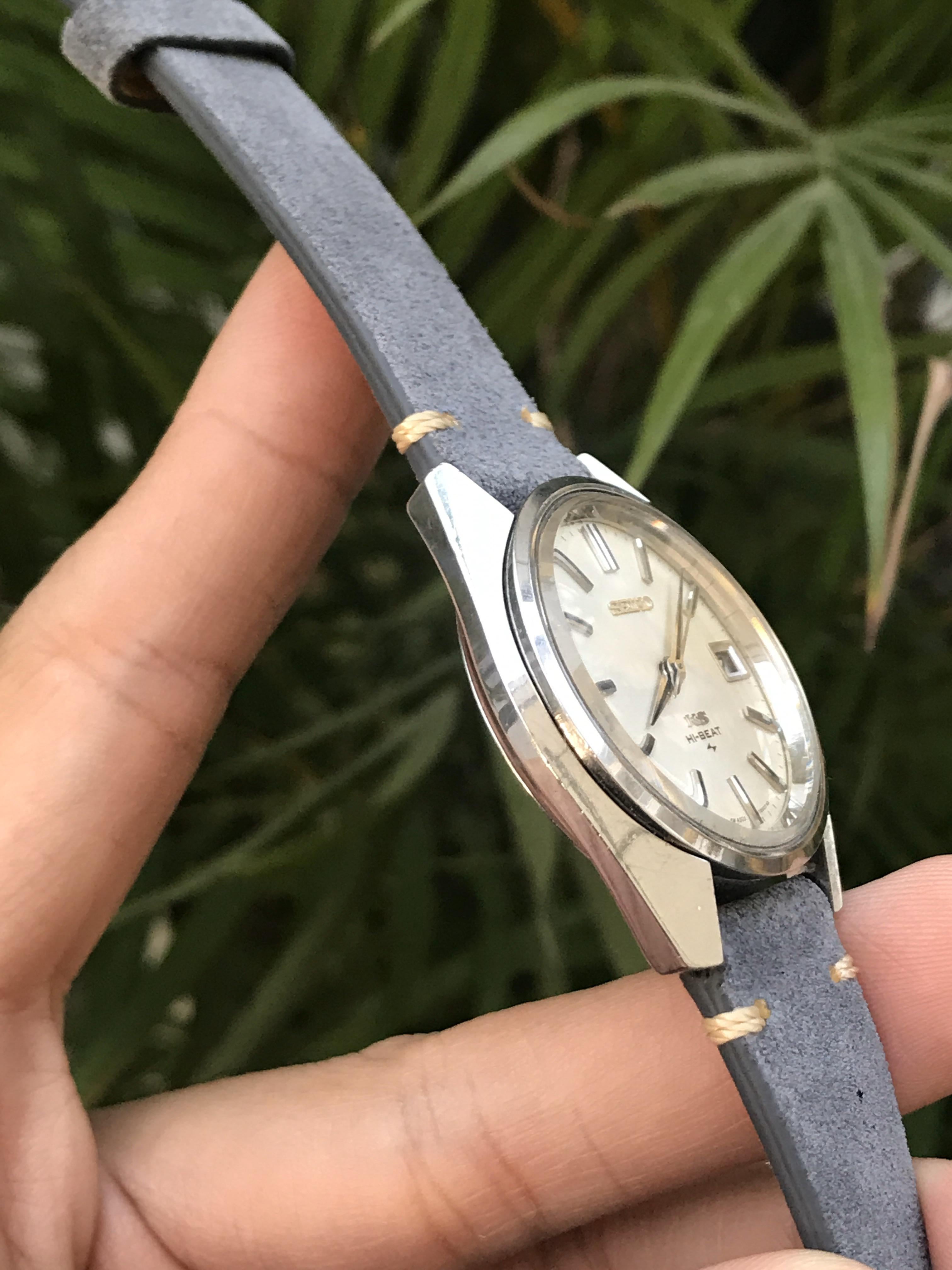 [WTS] King Seiko 4502-7001, Hi-Beat 36000 Grammar design, serviced | WatchCharts