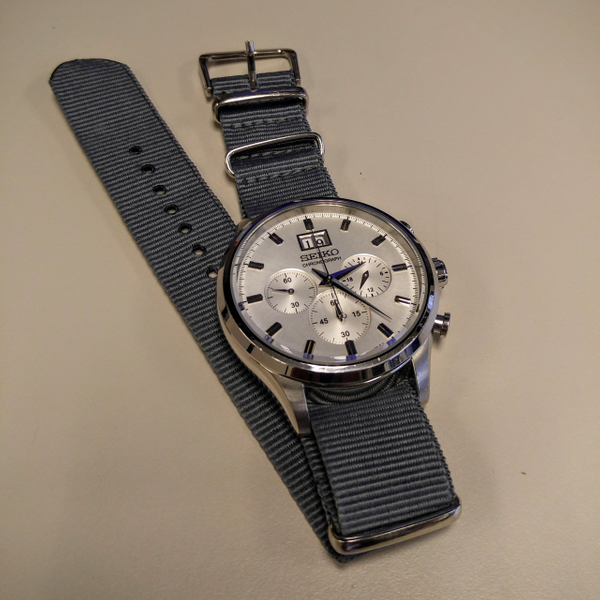 FS: Seiko SPC079 big date "dress" chrono | WatchCharts Marketplace