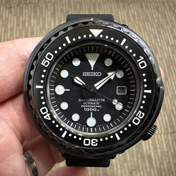 2009 Seiko Prospex Marine Master 1000 MM1000 Emperor Tuna Professional ...