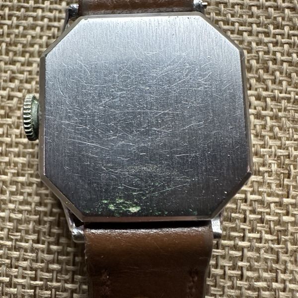 Reloj Manual Benrus Esquina Corte Cuadrado Art Deco Oro 14k Apoyado por ...