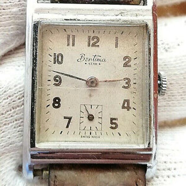 BENTIMA STAR RARE OLD 1940"S SWISS MADE Mechanical WRIST Watch ...