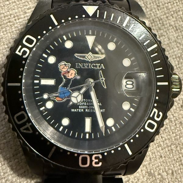 Invicta Pro Diver Popeye Limited Edition Mens Automatic Watch 24488 ...