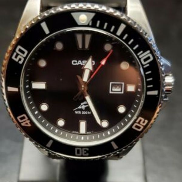 Casio MDV106-1A Black Men's Wristwatch | WatchCharts Marketplace