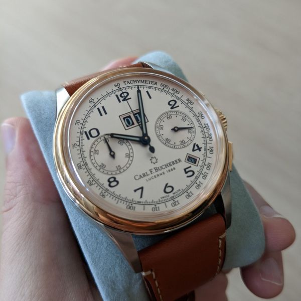 Carl F. Bucherer Heritage BiCompax Annual Automatic Watch | WatchCharts ...