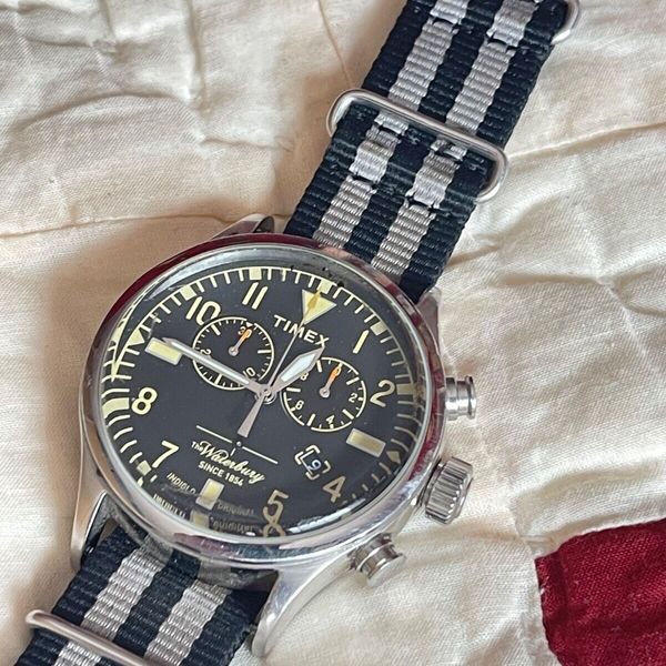 Timex X Red Wing Waterbury Chronograph | WatchCharts Marketplace