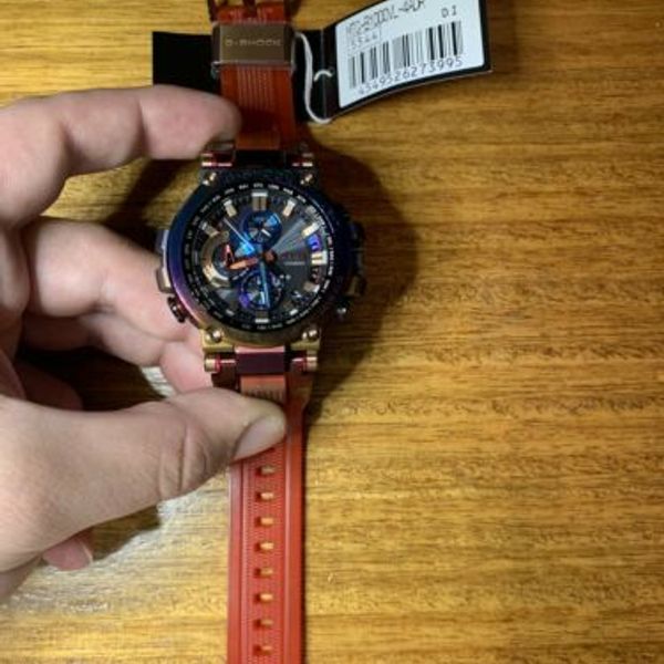 Casio G-Shock MTG Volcanic Lightning Limited Edition MTG-B1000VL4A ...