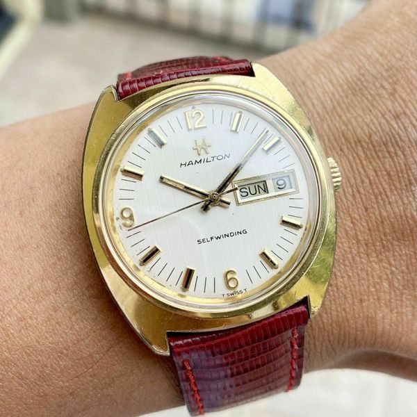 Vintage Hamilton Day N Date ETA 2878 Automatic Watch 36mm SERVICED ...