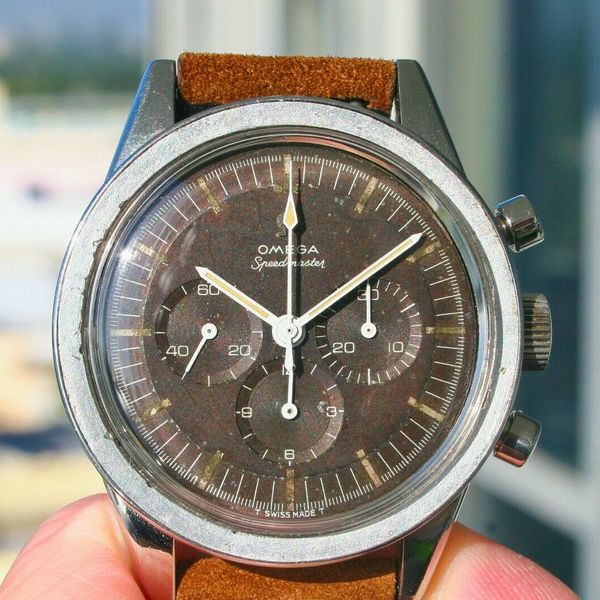 Omega Speedmaster 105.003 Ed White 1965 - Tropical Ghost Bezel Straight ...