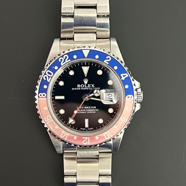 [WTS] Rolex 16700 GMT Pepsi with extra Coke insert | WatchCharts ...