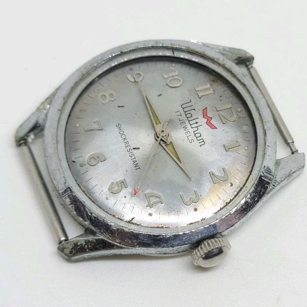 Vintage Waltham 17 Jewels Mechanical Wrist Watch For Repair | WatchCharts Marketplace