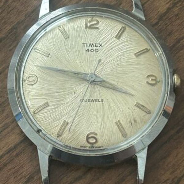 RARE - Timex 400 Watch 17 Jewel Menâ s Mechanical Movement - West ...