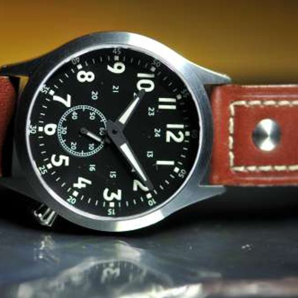 The Maratac Mid Pilot w/ Time Factors "Aviator" Parallel Strap with ...