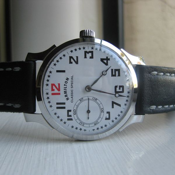 FS: White dial Hamilton pocket watch conversion. | WatchCharts