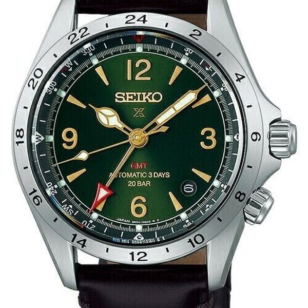 Seiko Prospex SBEJ005 Alpinist GMT Compass Automatic Mechanical Men ...