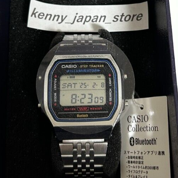 IN HAND! NEW CASIO ABL-100WE-1AJF / ABL-100WE-1A Bluetooth Step Tracker ...