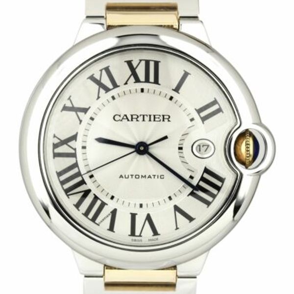 Cartier Ballon Bleu 42mm W69009Z3 3001 Two-Tone 18K Gold Silver ...