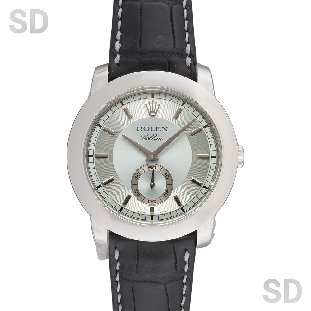 Rolex Cellini Cherinium 5241/6 Ice Blue Used Men | WatchCharts Marketplace