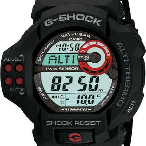 Casio G-Shock GDF-100-1A Thermometer, Barometric. Original, New ...