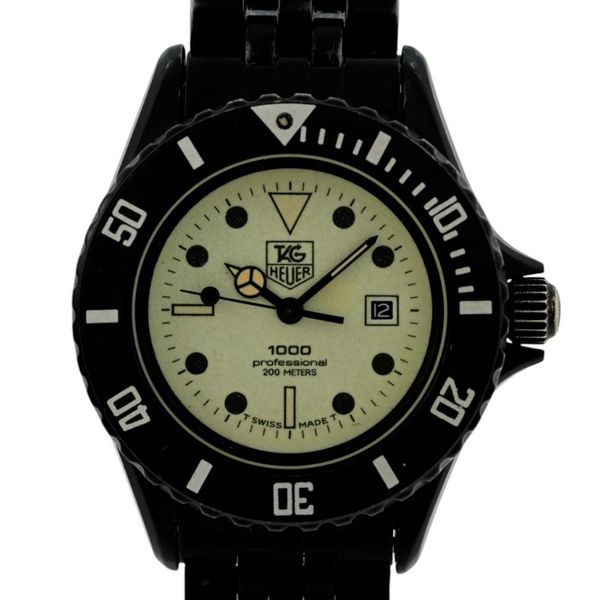 Tag Heuer 32mm Midsize Black PDV Luminous Dial 1000 Series Watch! Ref ...