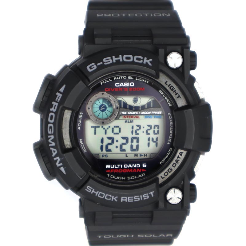 CASIO [Casio] GWF-1000-1JF G-SHOCK Frogman FROGMAN Black Watch Resin ...