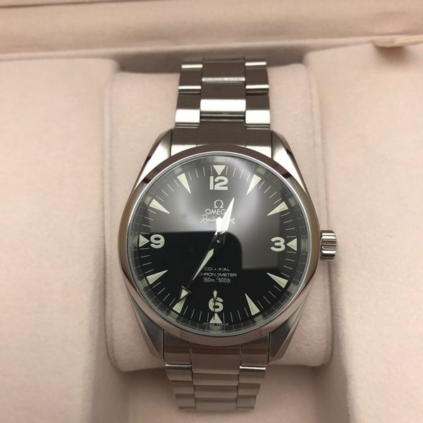 SOLD Omega Railmaster 2503.52 - 39mm case size full set | WatchCharts