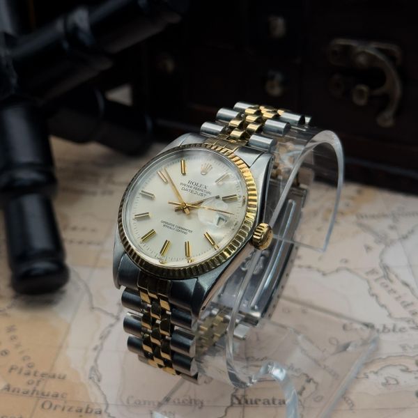 [WTS] Rolex DateJust 16013 Silver Dial 36mm | WatchCharts Marketplace