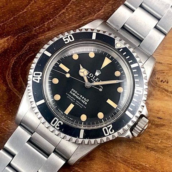 FS: 1967 Meters First Rolex Submariner 5512 w/ Box & Papers ...
