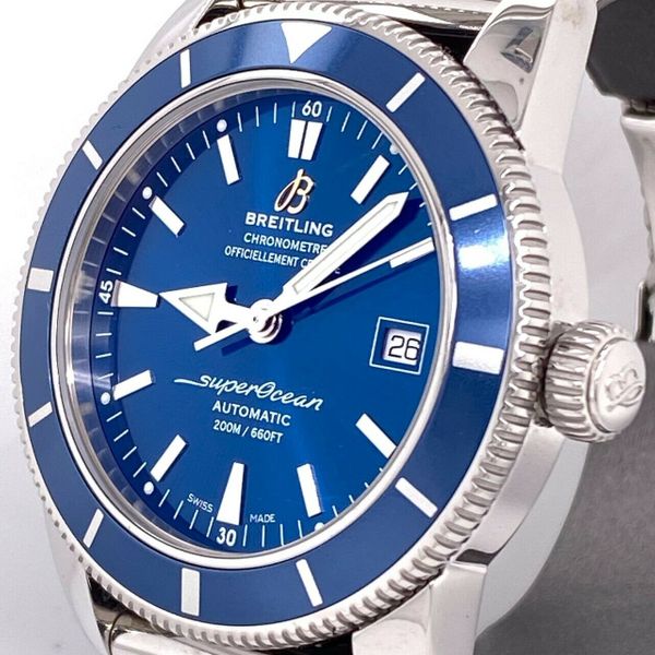Breitling Superocean Heritage 42 Blue Dial 42mm Mens Watch A1732116 ...