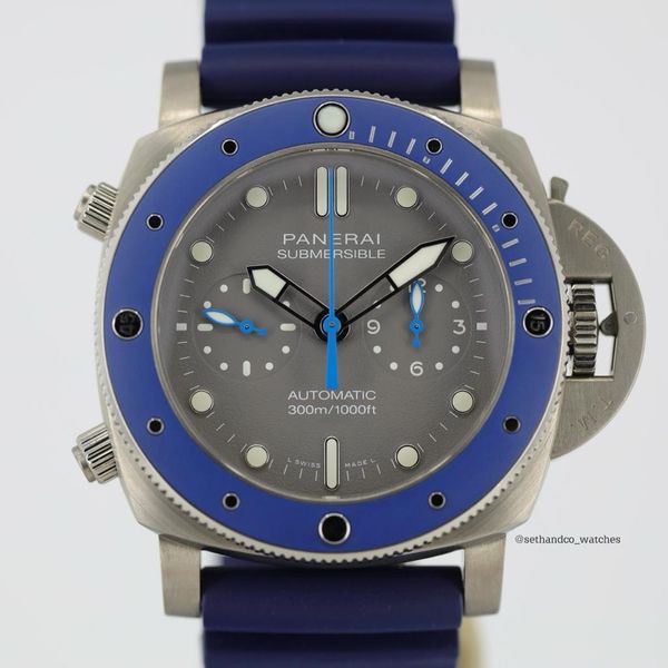 FS: Panerai Luminor Submersible Chrono Guillaume Nery 47mm PAM00982 ...