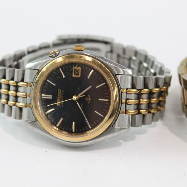 Mens Assorted Seiko Kinetic Watches Quartz UNTESTED x 3 | WatchCharts ...