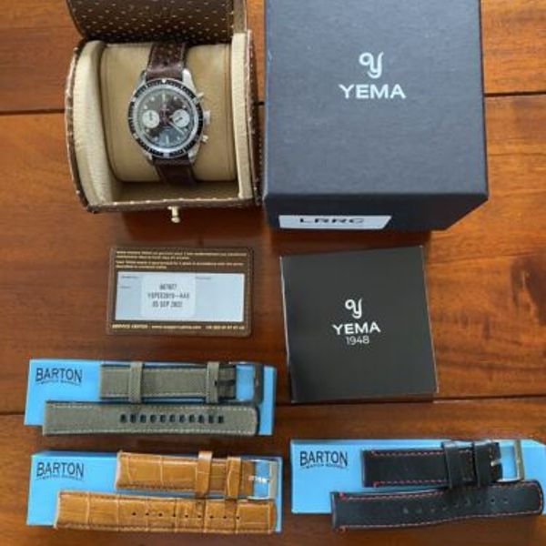 Yema Speedgraf Automatic Mechanical Chronograph watch | WatchCharts ...