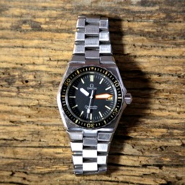 Rare vintage Omega Seamaster with integrated bracelet | WatchCharts