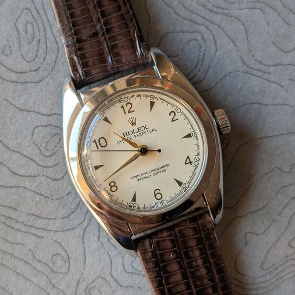 Rolex Bubbleback Ref 5015 Oyster Perpetual Superlative Chronometer ...