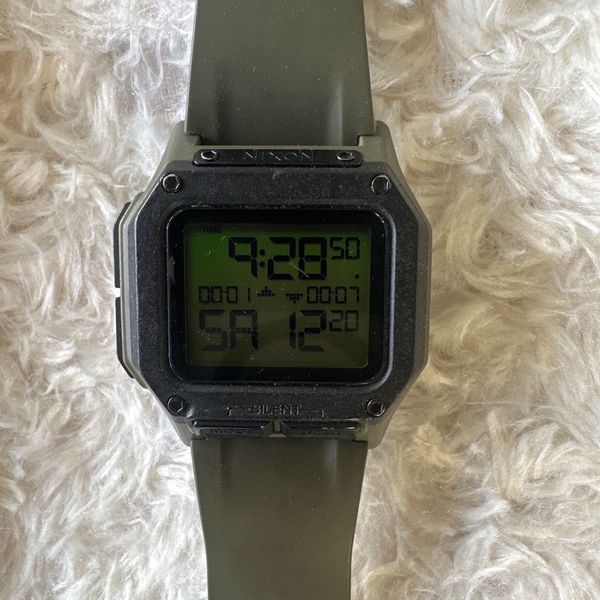 Nixon Regulus Black Digital Watch Shock Water Proof. | WatchCharts ...