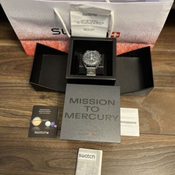 Swatch x Omega Mission To Mercury | Brand New | Receipt & Warranty ...