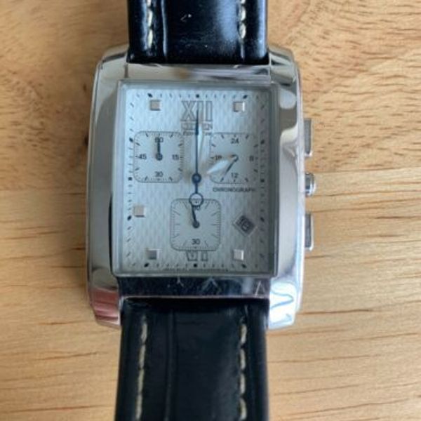 Men's Citizen H501-S015618 HST Chronograph Dress Watch - Silver/Black ...