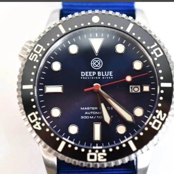 Deep Blue Precision Diver Automatic Dive Watch | WatchCharts Marketplace