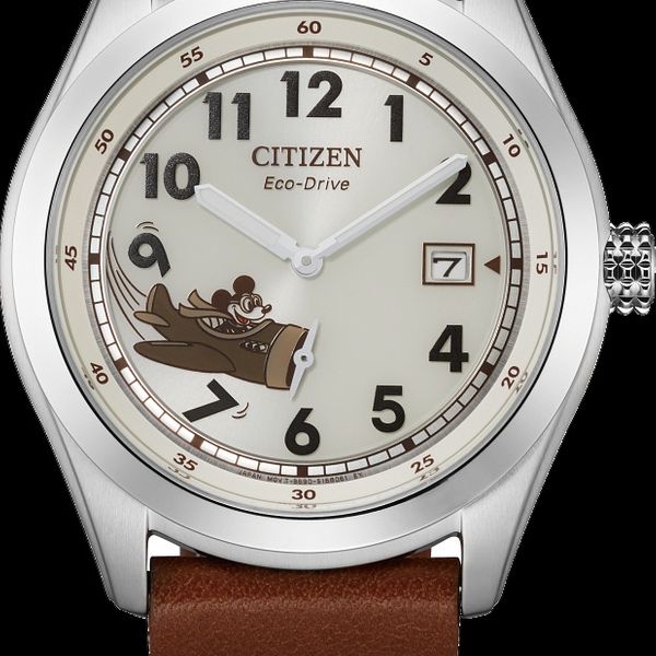 Watch Citizen bv1088-08w Disney Mickey Mouse Aviator-show original ...
