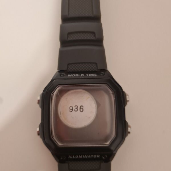 Casio Illuminator World time AE-1200 Digital Watch Empty Case and ...