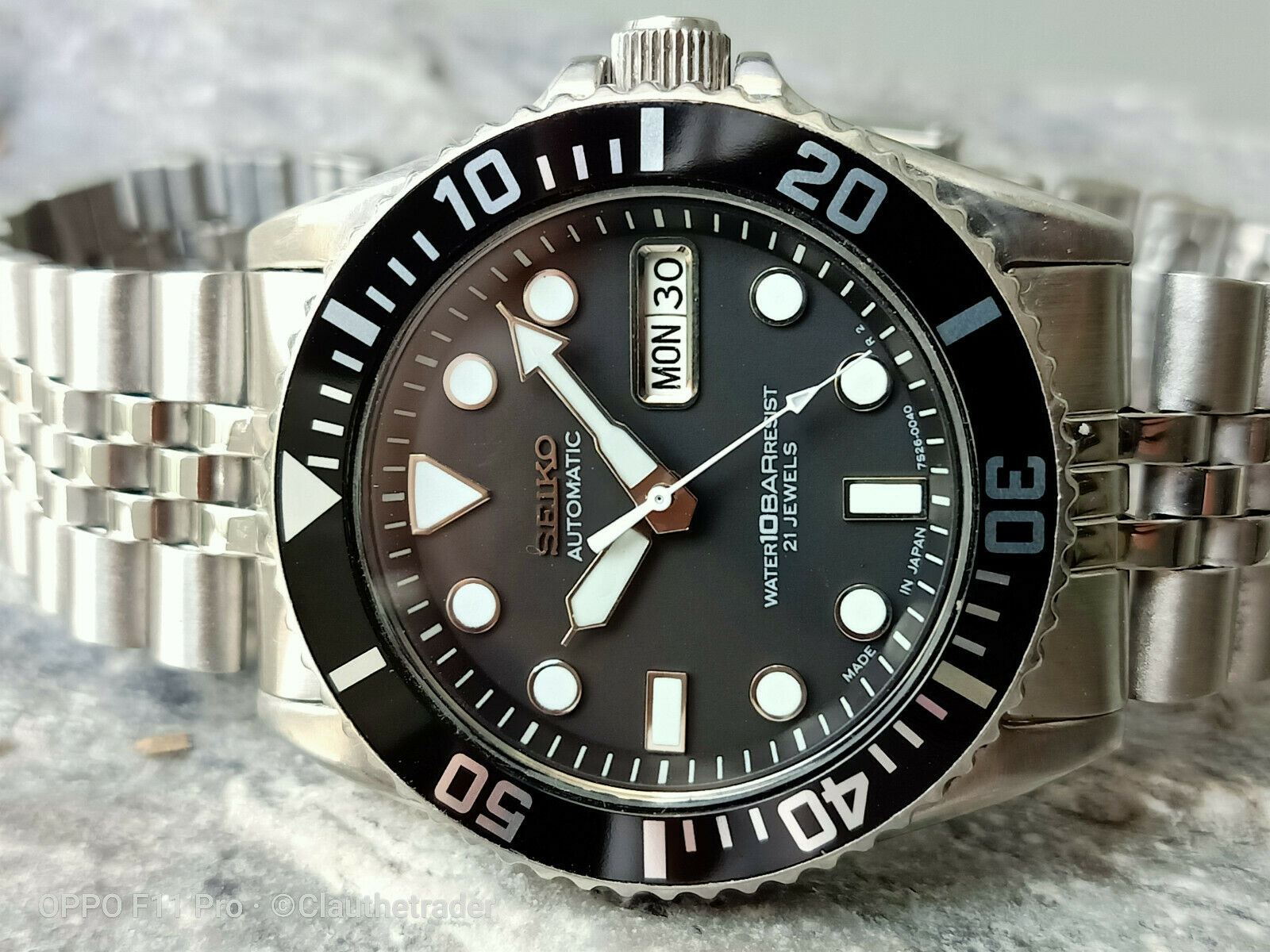 SEIKO DIVER 7S26-0040 SKX031J SUBMARINER AUTOMATIC MEN'S WATCH SERIAL N ...