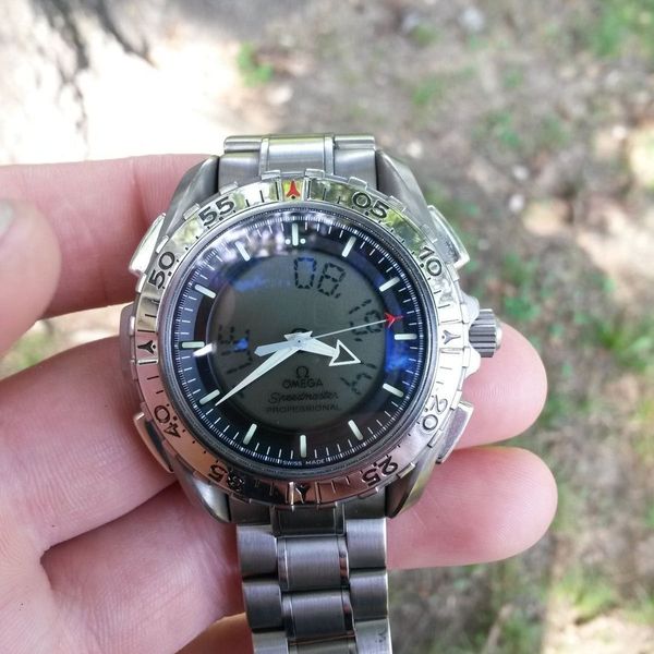 GREAT CONDITION GEN 1 OMEGA SPEEDMASTER X33 WITH TITANIUM BRACELET ...